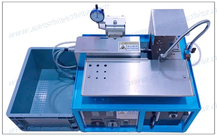 Small ferrite core air gap water type grinding machine (SS-GR04)