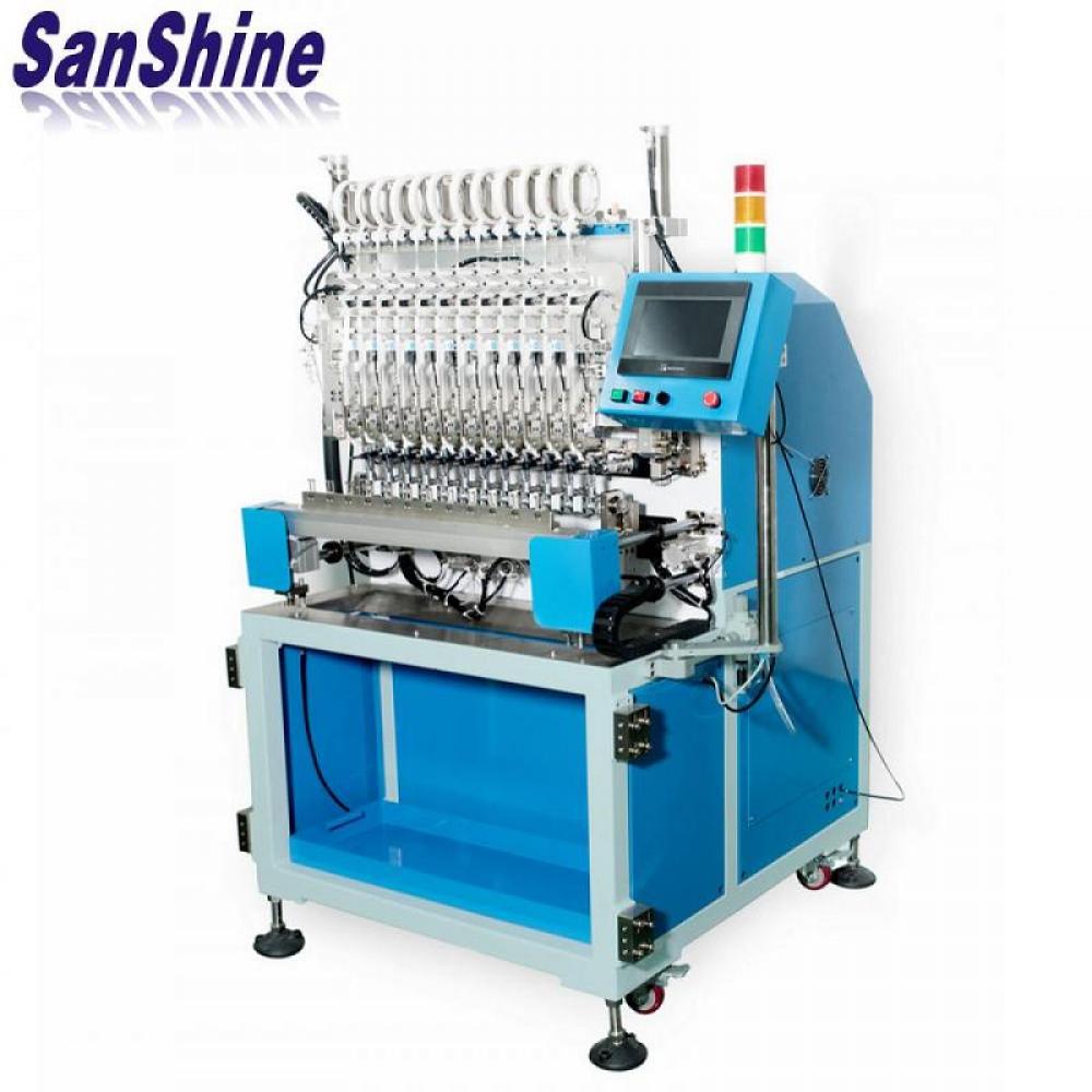 Fully automatic sixteen spindles linear coil winding machine ...